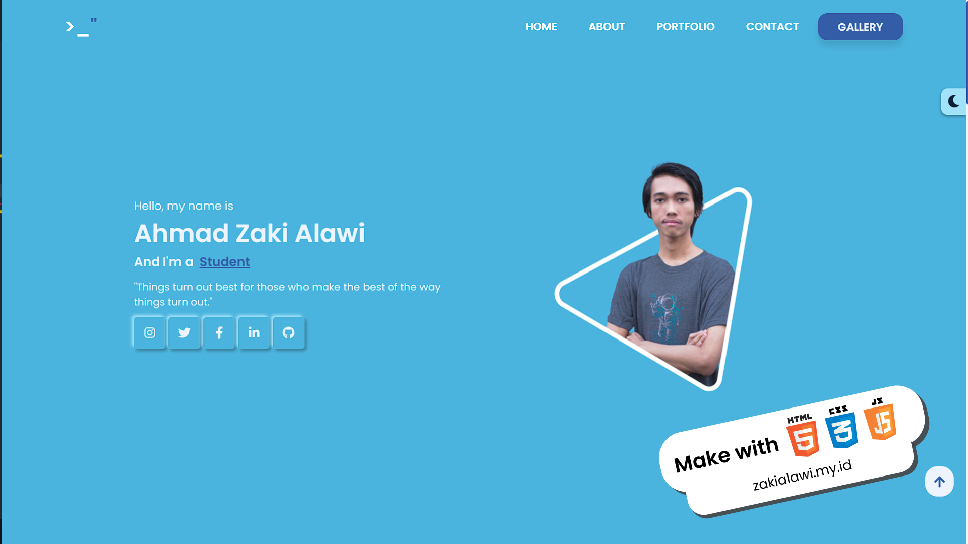 Zaki Personal Website